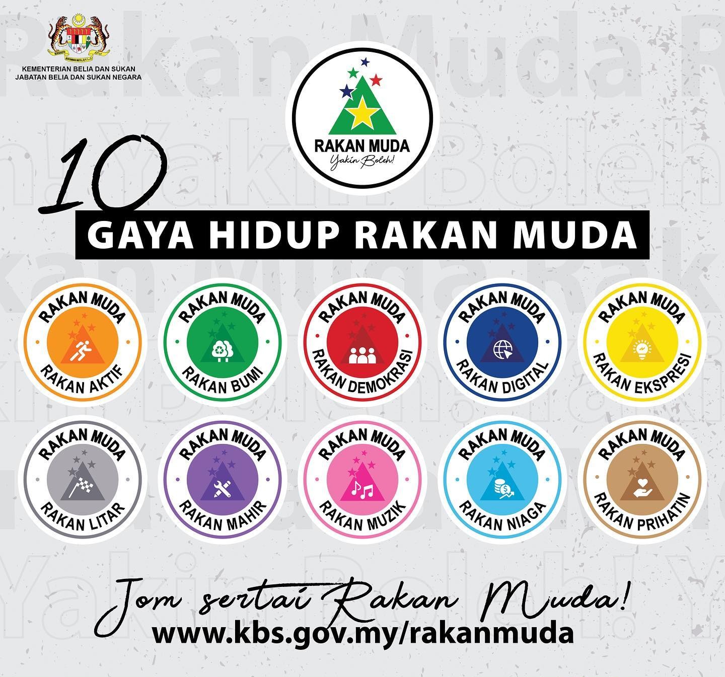 Bendera Rakan Muda Mahir | Best Quality